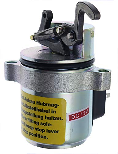 Solarhome Fuel Shut Off Solenoid 6686715 for Bobcat 863 864 873 883 ...