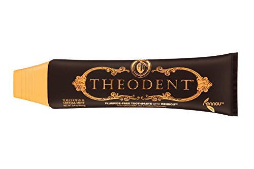 Theodent Classic Toothpaste: Whitening Crystal Mint, Fluoride Free ...