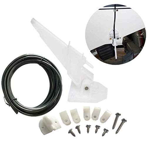 Marine Boat Speedometer Pitot Tube Kit, Universal Automatic Kick-up ...