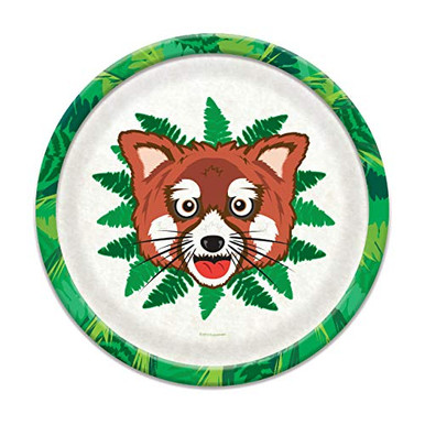 Ecoware Red Panda Plate from Deluxebase. Made with bamboo and bio-based ...