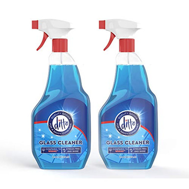 Ditto Glass Cleaner -62.4 Oz.- - 2 Pack - Streak Free Shine - Keep Your ...