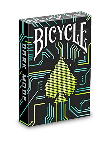Bicycle Dark Mode Playing Cards Black - Famous Microgreens