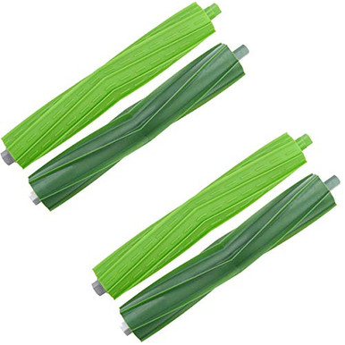 Ashineme Dual Multi-Surface Rubber Roller Brushes for iRobot Roomba i7 ...