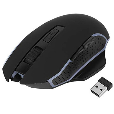 Aufee Plug and Play Wireless Mouse Ergonomic PC Gaming Mouse USB for ...