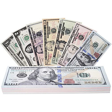 RUVINCE Play Money That Looks Real Prop Money Dollar 3760 Fake Dollar ...