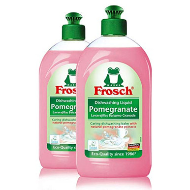 Frosch Natural Liquid Dish Soap Vegan Hand Dishwashing Detergent ...