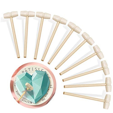 Upgraded 30pcs Mini Wooden Crab Lobster Seafood Hammers Mallet Wooden ...