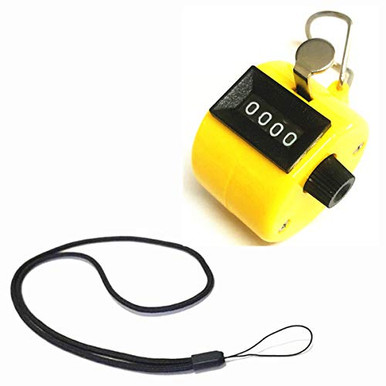 FormVan Hand Tally Counter with Lanyard Mechanical Lap Tracker Manual ...