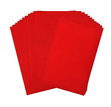 Adhesive Backed Felt Sheet for Crafts Drawer Liner- 20 PCs Velvet ...