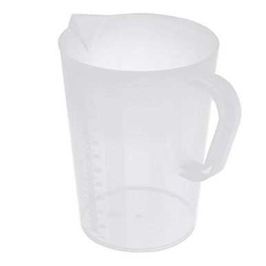CHICTRY Plastic Pour Measuring Cup Graduated Water Pitcher Jug with Lid ...
