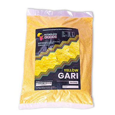 MOTHERLAND GOODS Yellow West African Gari - Premium Ghana Garri ...