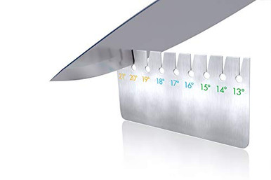 Rhineland Angle Pro Angle Gauge - Stainless Steel Angle Gauge for measuring Knife Angle - 13º to ...