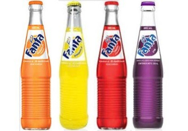 Fanta Mexico Glass Bottles - 4 Pack Sampler - Famous Microgreens