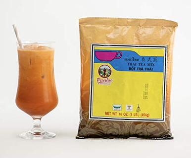 Thai Tea Mix -Pantai- 16 oz -1lb.- Thai Iced Tea Traditional Restaurant ...