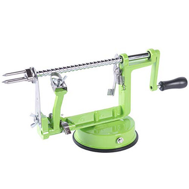 Apple Spiral Peeler Slicer Corer,Slinky Machine Durable Heavy Duty Die Table Top Twisted Fruit ...