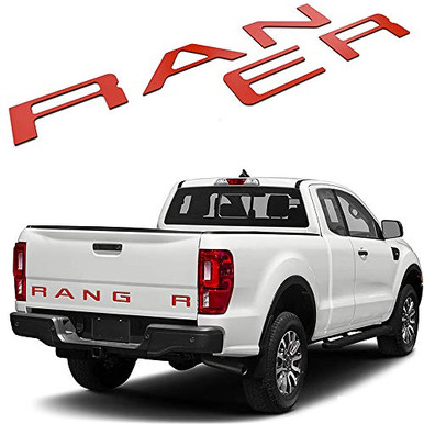 Qook Tailgate Insert 3D Raised Letter Emblems For Ford Ranger 2019-2020 ...