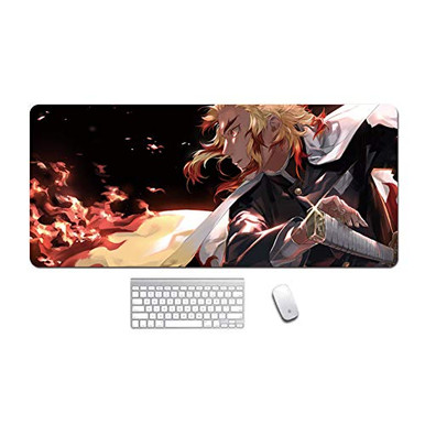 Demon Slayer Katana Mouse Pad - Rengoku Kyoujurou Anime Personalized ...