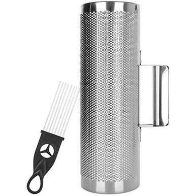 Stainless Steel Guiro Instruments with Scraper 12" x 4" Metal Guiro ...
