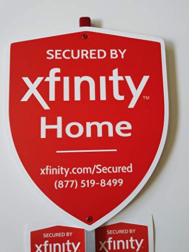 Xfinity Security Yard Sign -6- Outdoor Window Decals - Famous Microgreens