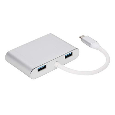 Asixxsix USB Type C Adapter 5 in 1Multi-Functional Portable USB C ...