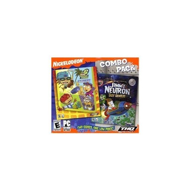 Jimmy Neutron Boy Genious-Rocket Power Extreme Arcade Games -Jewel Case ...