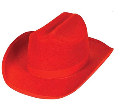 Cowboy Hats for Kids Felt Dress Up Costume Pretend Play -Red- - Famous ...
