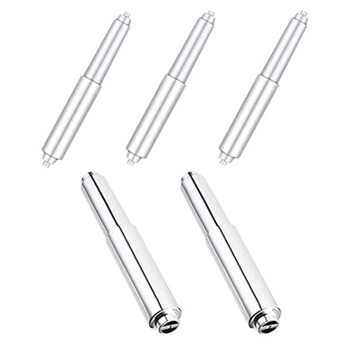5 Pieces Toilet Paper Roller Spring Loaded Toilet Paper Holder ...