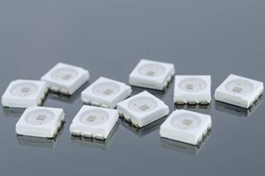 ACROBOTIC 10-Pack APA102C RGB LEDs White 5050 SMD Package Arduino Raspberry Pi ESP8266 - Famous ...