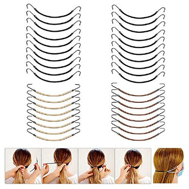 Hair Ties Hair Ties with Hooks Hair Elastics for Ponytails Bungee Cord ...
