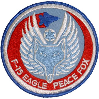 United States Air Force USAF Peace Fox Embroidered Patch, with Iron-On ...