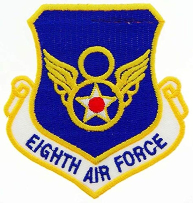 United States Air Force USAF Air Force Shield Embroidered Patch, with ...