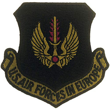 United States Air Force USAF Europe Embroidered Patch, with Iron-On ...