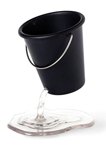 Desk Bucket Whole in the Bucket Black By Peleg Design - Famous Microgreens