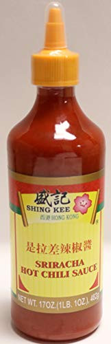 Shing Kee Sriracha Hot Chili Sauce - 17 oz. Bottle! - Famous Microgreens