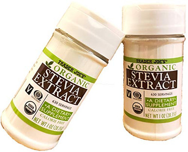 Trader Joe's Organic Stevia Extract 1 oz (Pack of 2) - Famous Microgreens