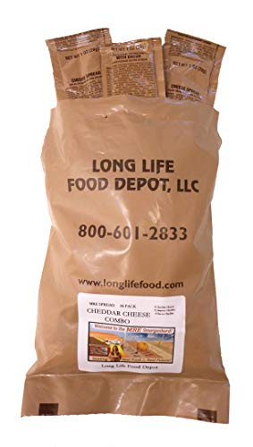 MRE Cheddar Cheese Spread Combo - 24 Pack - Famous Microgreens