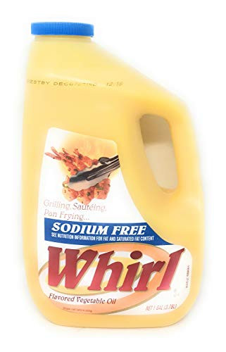 Whirl Sodium Free Butter Flavor Vegetable Oil, 1 Gallon - Famous ...