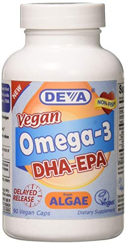 Deva Nutrition Deva Vegan DHA-EPA Delayed Release 90 Count - Famous ...