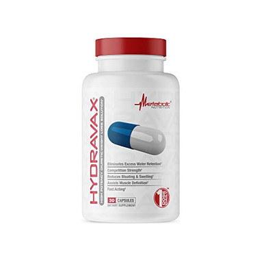 Metabolic Nutrition Hydravax, 30 Capsules, Eliminates Water Retention ...