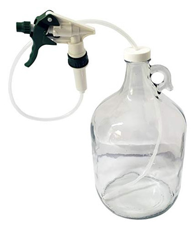 North Mountain Supply 1 Gallon Empty Loop Handle Glass Jug With 36 Inch ...