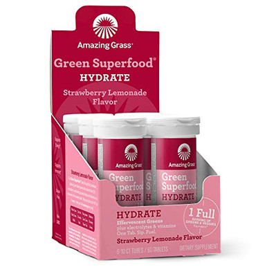 Amazing Grass Effervescent Electrolyte Tablets: Greens + Hydration ...