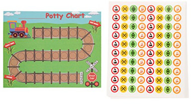Potty Training Reward Chart - Pack of 50 Sheets and 800 Stickers, Train ...