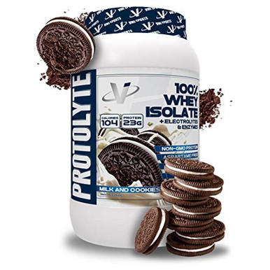 VMI Sports ProtoLyte 100% Whey Isolate Protein Powder, Milk & Cookies ...
