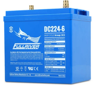 Fullriver DC224-6 Group GC2 6V 224Ah Battery | northeastbattery.com