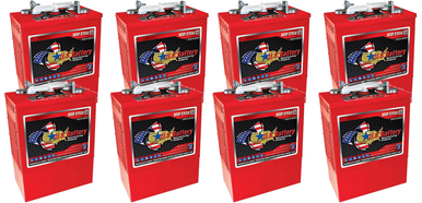 US Battery USL16XC2 Battery 8 Pack | northeastbattery.com