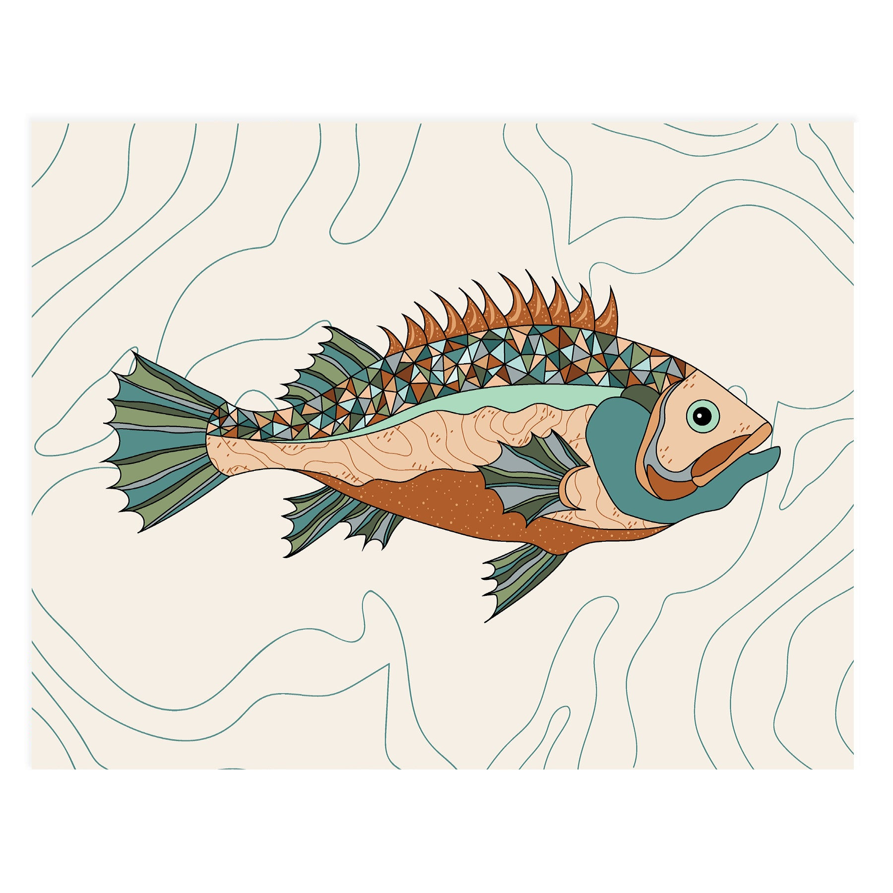 The Happy Sea/Prints