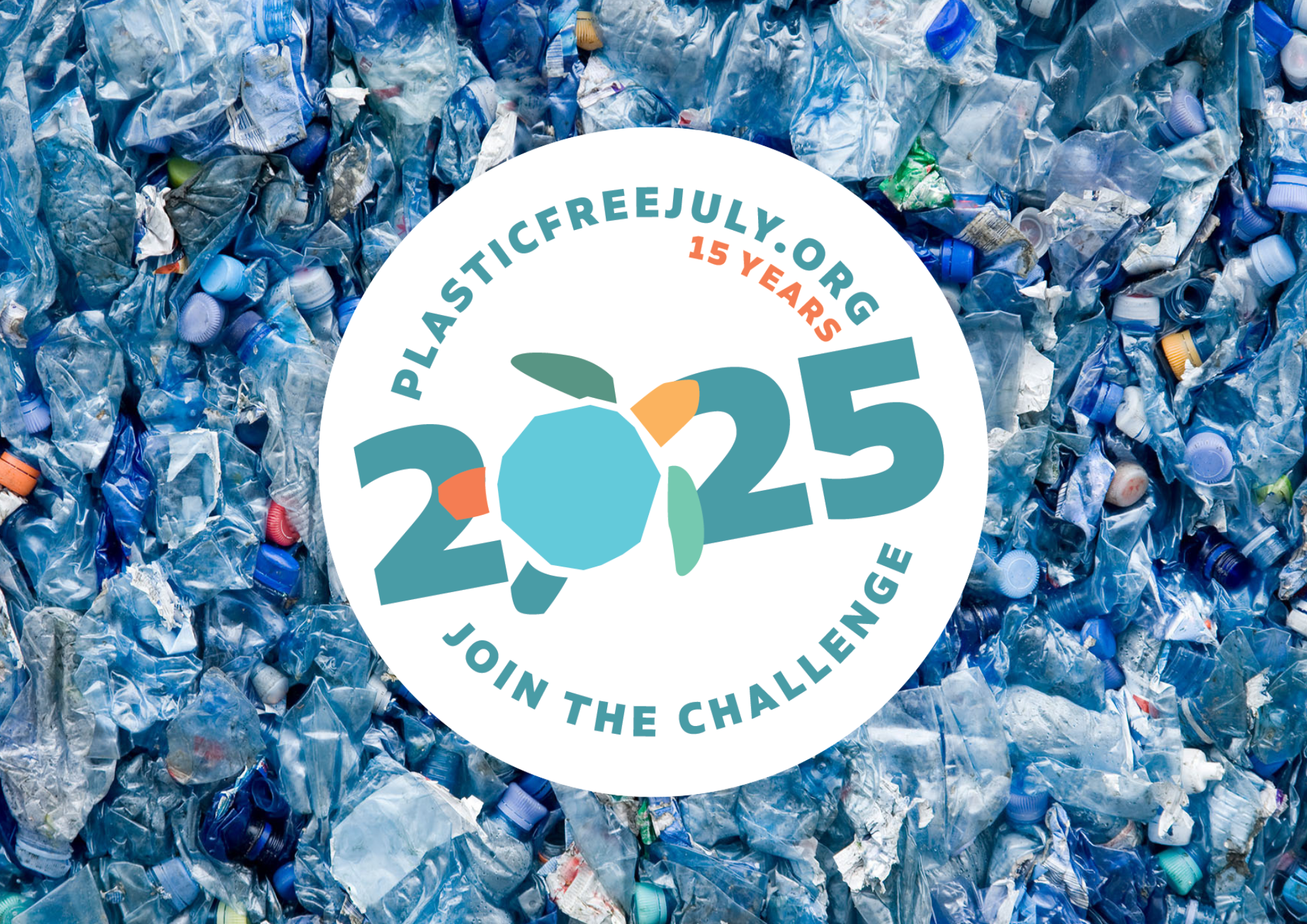Plastic Free July - Color It Green