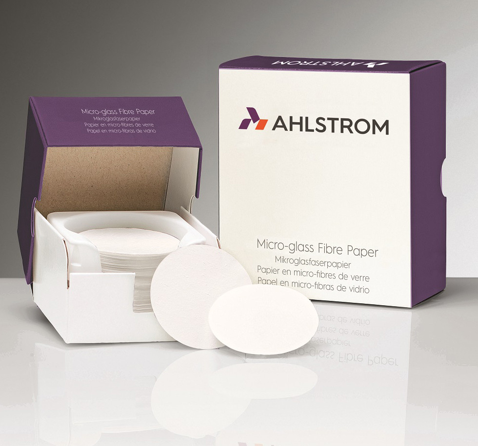 4.7 cm diameter circles - Grade 121 Ahlstrom Glass Microfiber Filter ...