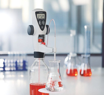 Bottle-top Burette, Titrette®, 10mL, standard model, without PC ...