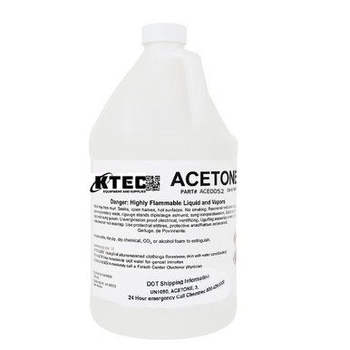 Acetone, ACS grade, 4X1gal